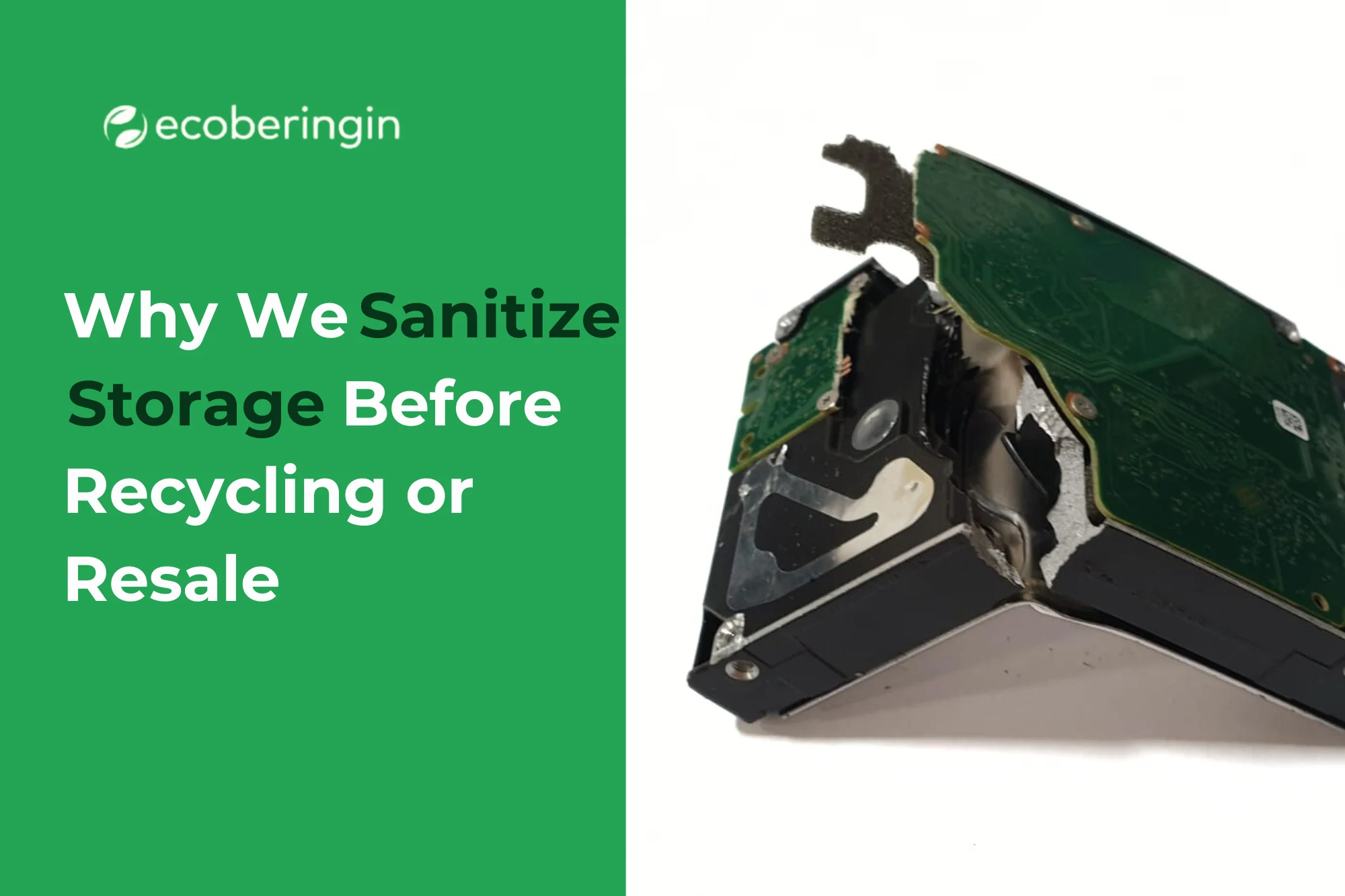 Why We Sanitize Storage Before Recycling or Resale - Eco Beringin